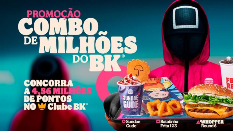 Promoção Burger King Combo de Milhões: Ganhe Pontos no Clube BK! | Pega ...