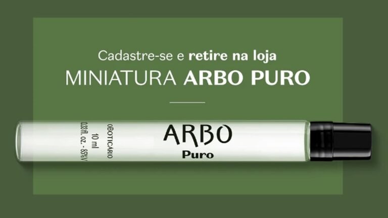 Amostra Grátis Boticário Perfume Arbo Puro: como participar