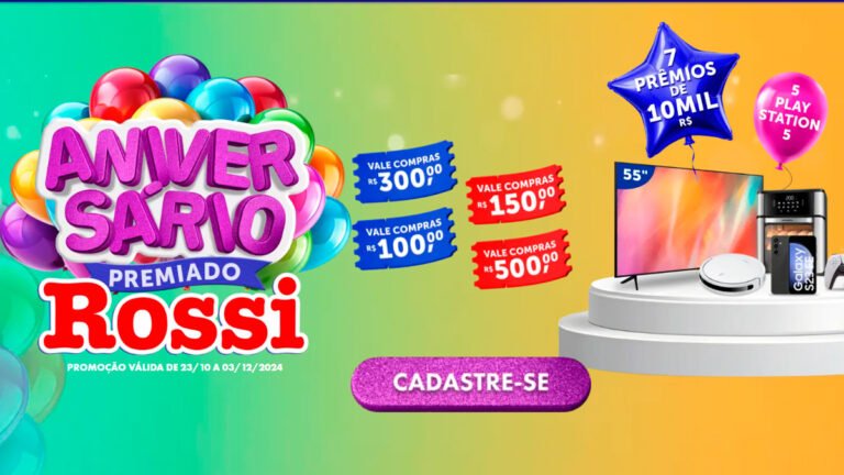 Ganhadores e Resultado da Promoção Rossi Supermercados 2024