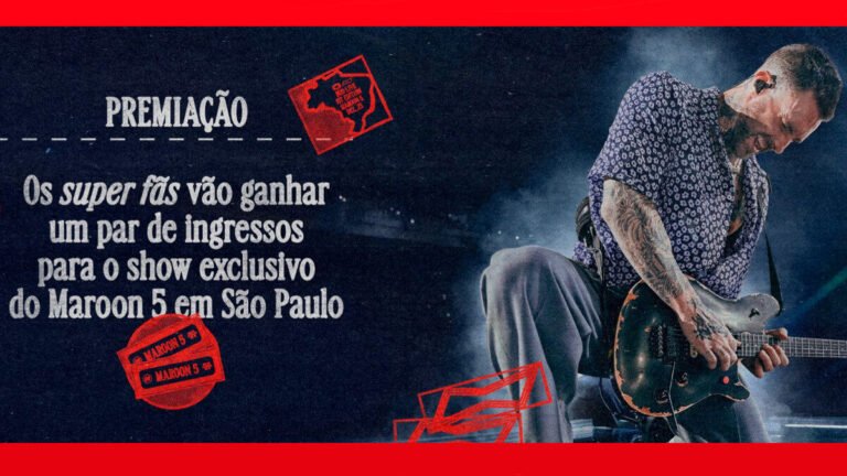 Ganhadores e Resultado: Promoção Budweiser Show Exclusivo Maroon 5 no ...