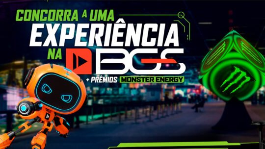Promoção Monster Energy sorteia viagens à BGS 2026